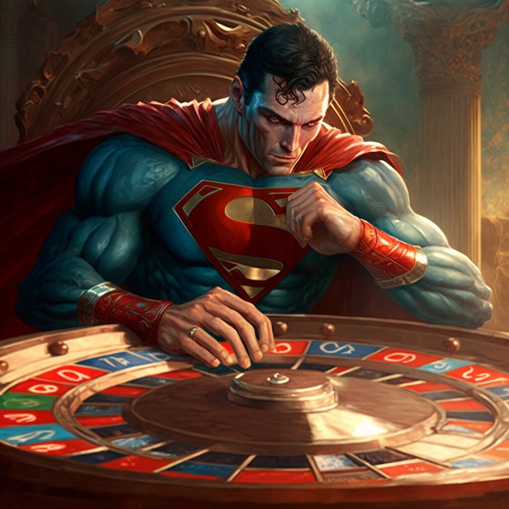 ArtStation - Gambling addict Superman | Artworks