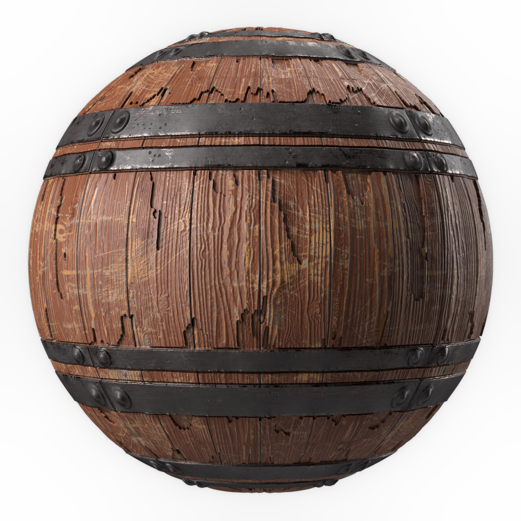 ArtStation - Wood Materials 19- Barrel Wood panel, Sbsar, Seamless, Pbr ...