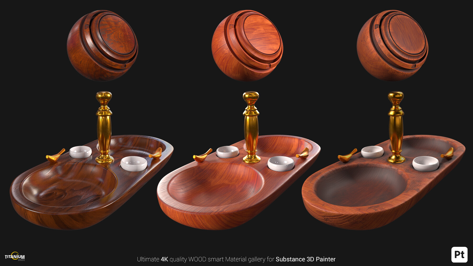 ArtStation - Ultimate Wood Smart Material + 4K PBR Textures | Game Assets