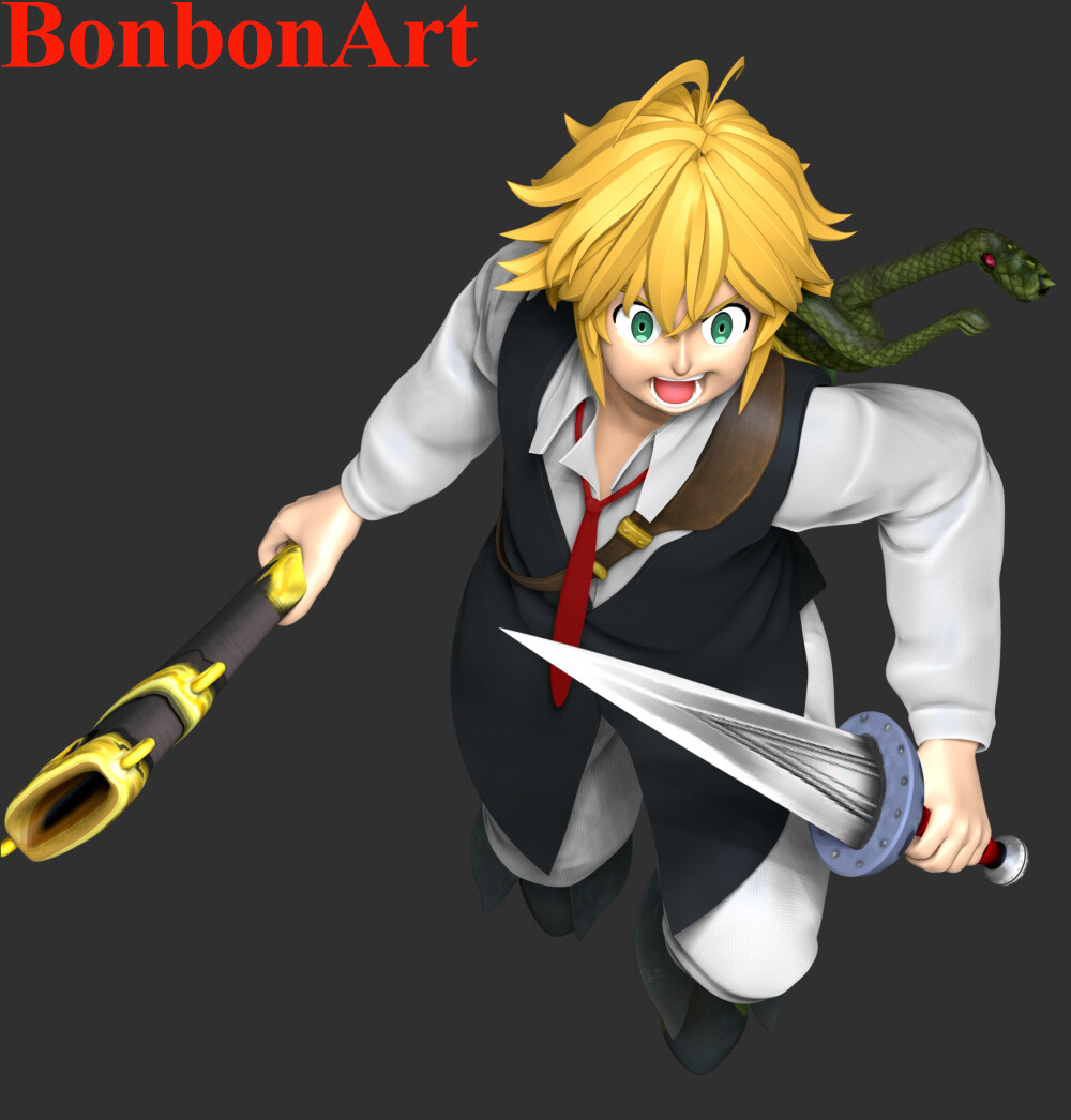 ArtStation - Meliodas | Resources