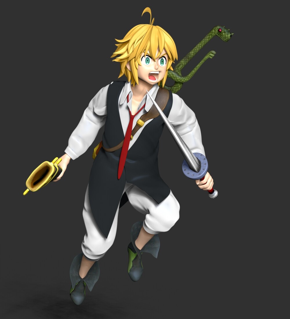 ArtStation - Meliodas | Resources