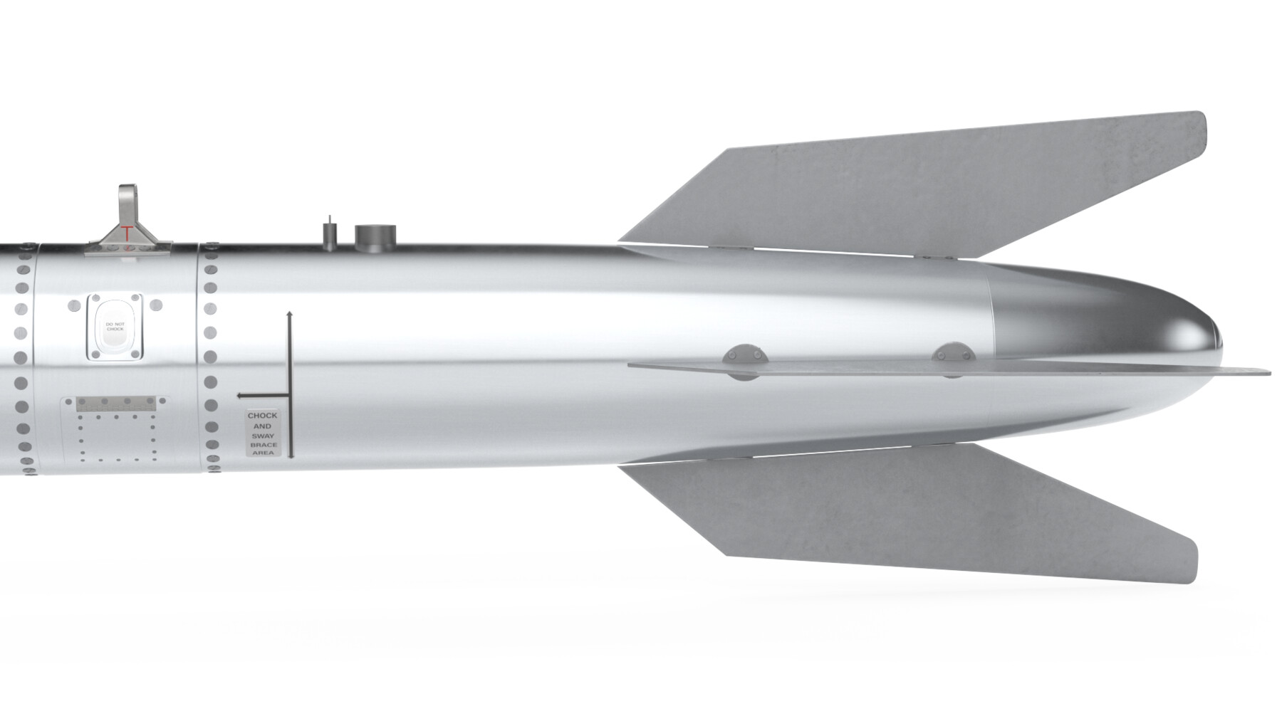 ArtStation - B61 Silver Bullet Fusion Bomb 3D Model | Resources