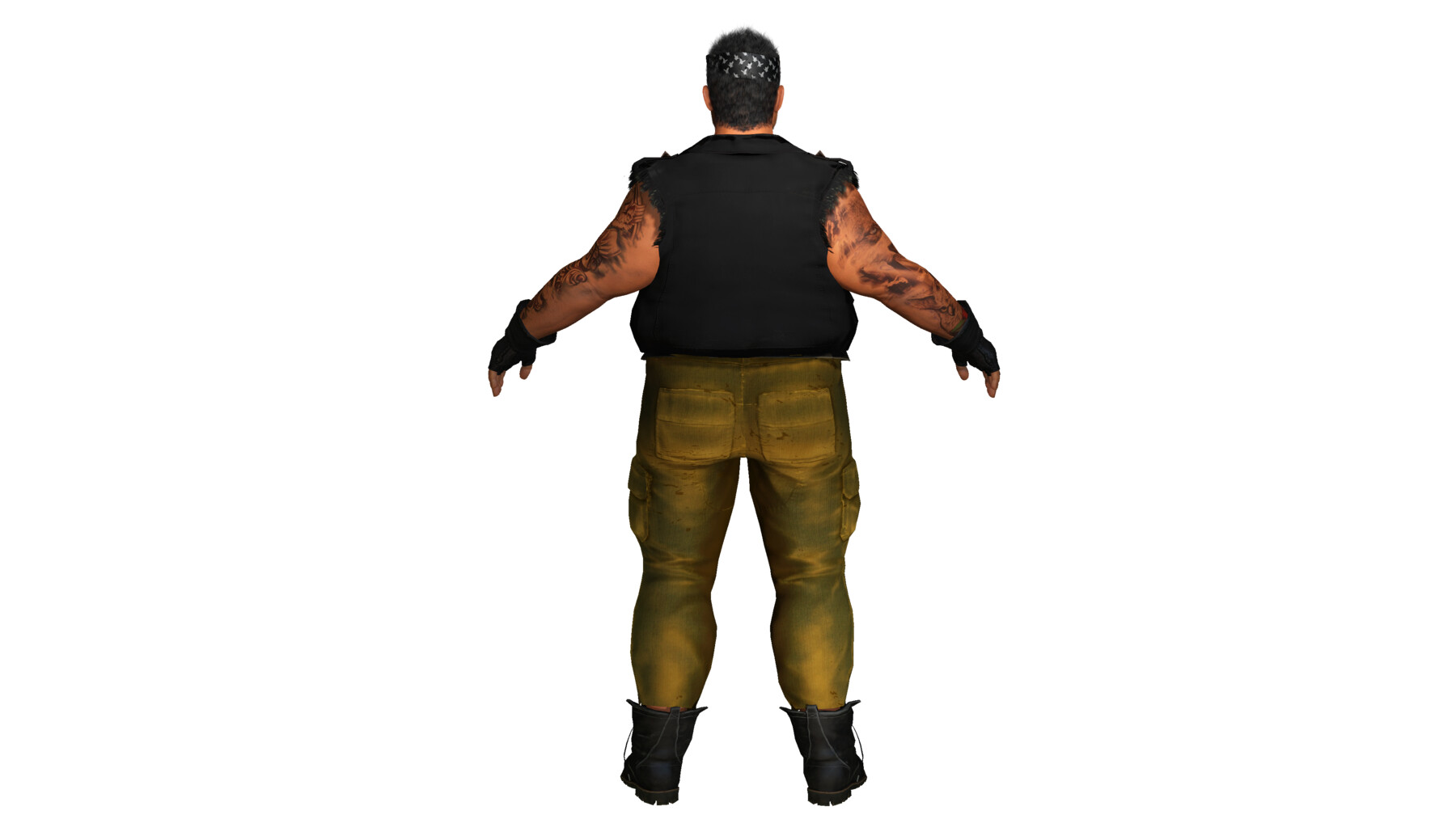 ArtStation - AAA 3D REALISTIC FAT MALE CHARACTER 01 - HUMAN RIGGED GAME ...