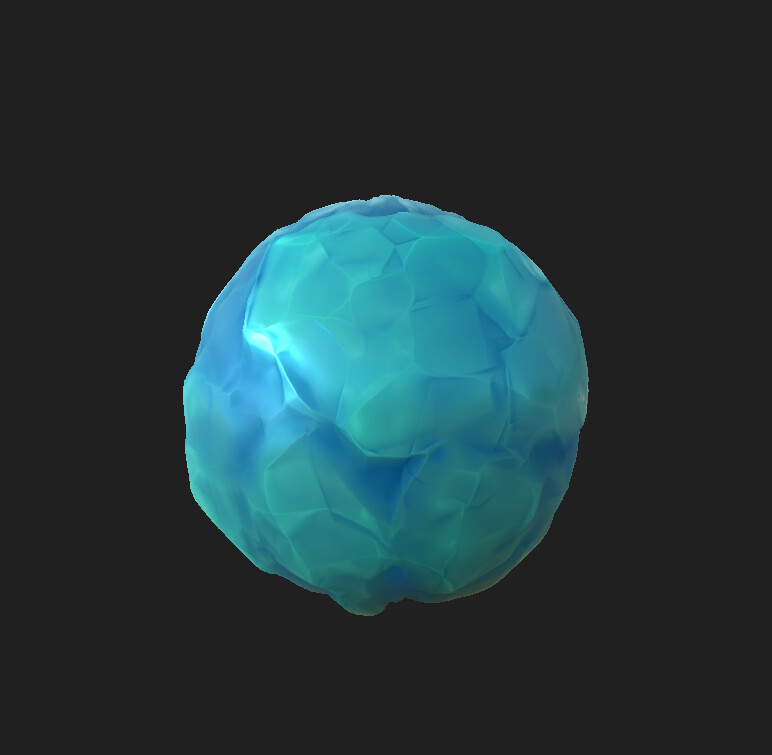 ArtStation - Stylized Ice Material | Game Assets