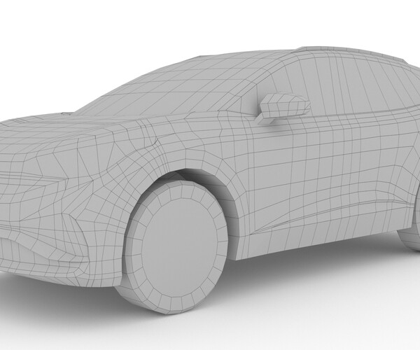 ArtStation - Volkswagen ID4 2021 | Game Assets