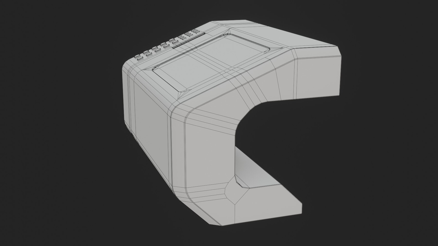 ArtStation - Sci-Fi Control Panel - Low Poly - Game Ready - PBR | Game ...
