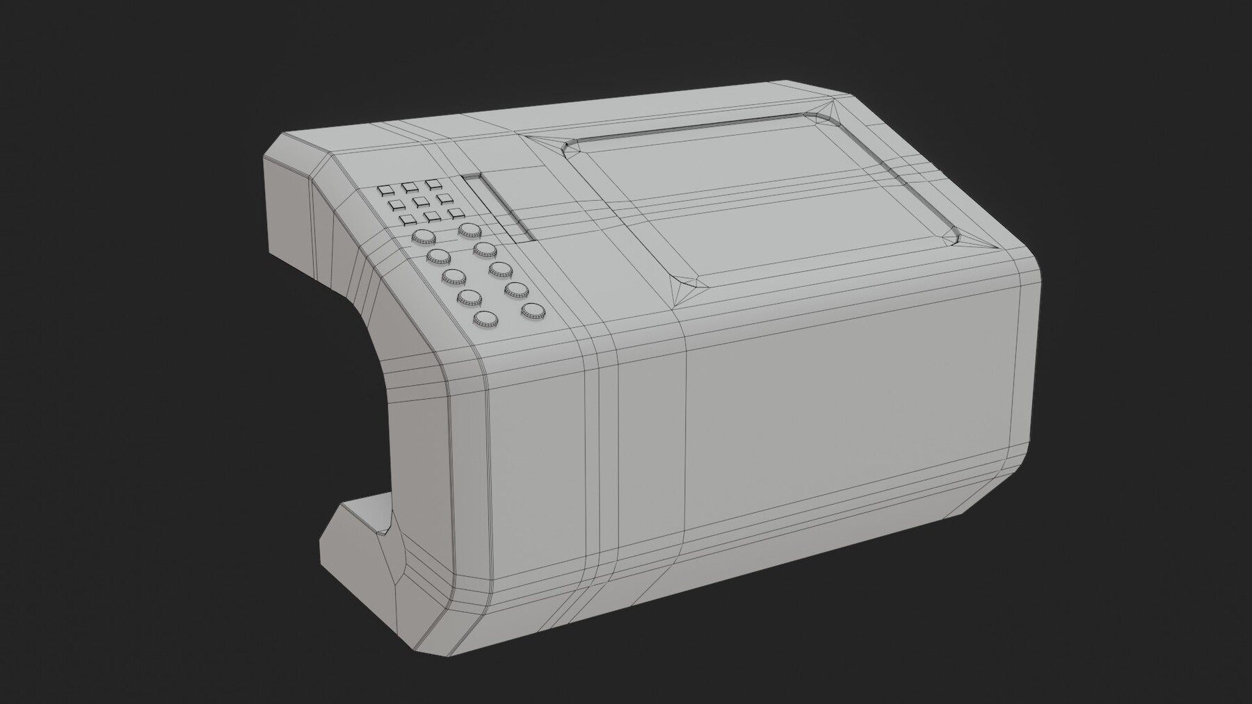 ArtStation - Sci-Fi Control Panel - Low Poly - Game Ready - PBR | Game ...