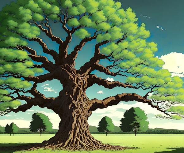 ArtStation - Pack of Big Tree wallpapers in 4K | Artworks