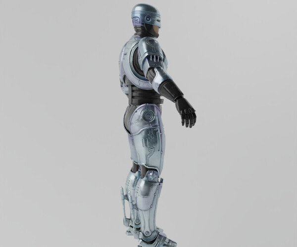ArtStation - Robocop Lowpoly Rigged | Resources