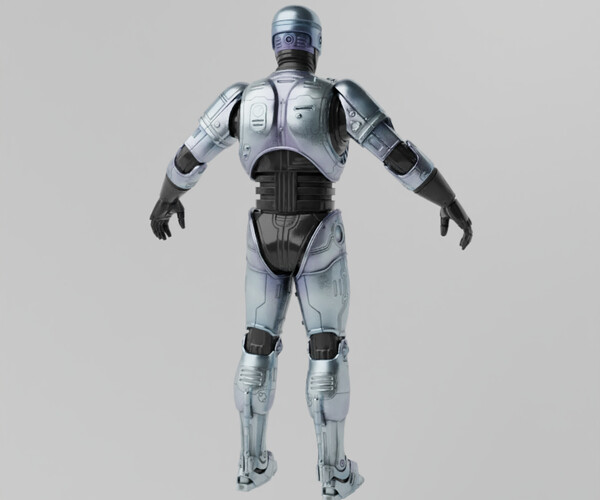 ArtStation - Robocop Lowpoly Rigged | Resources