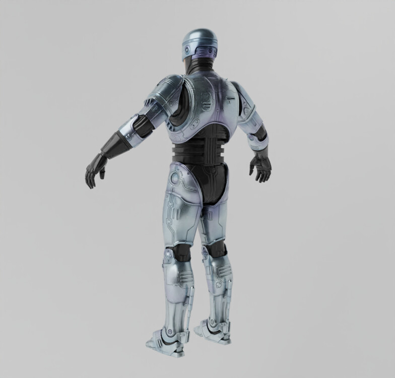 ArtStation - Robocop Lowpoly Rigged | Resources