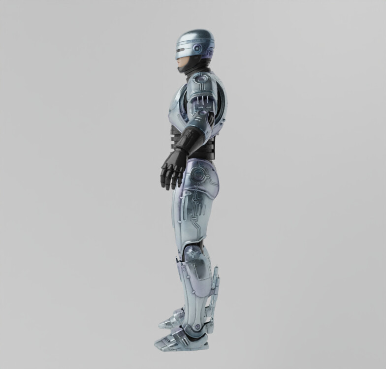 ArtStation - Robocop Lowpoly Rigged | Resources