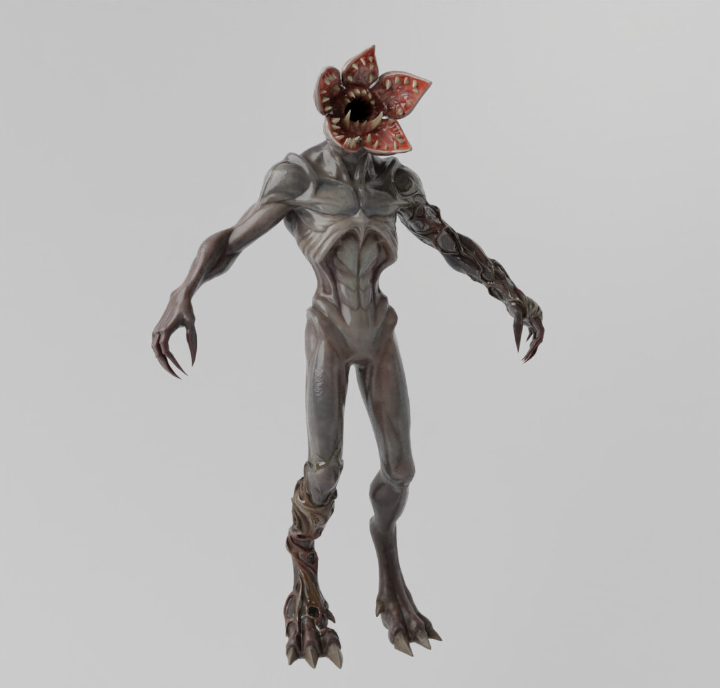 ArtStation - Demogorgon Lowpoly Rigged | Resources