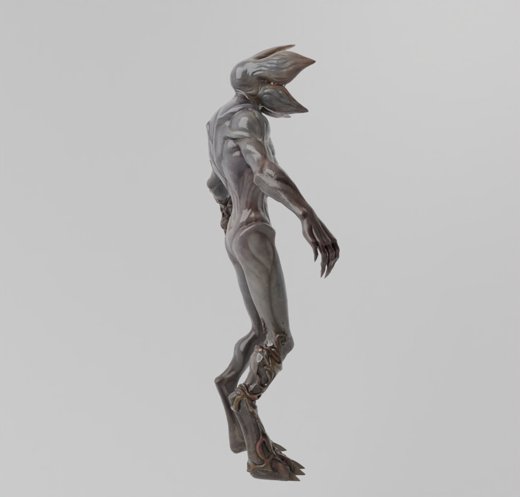 ArtStation - Demogorgon Lowpoly Rigged | Resources