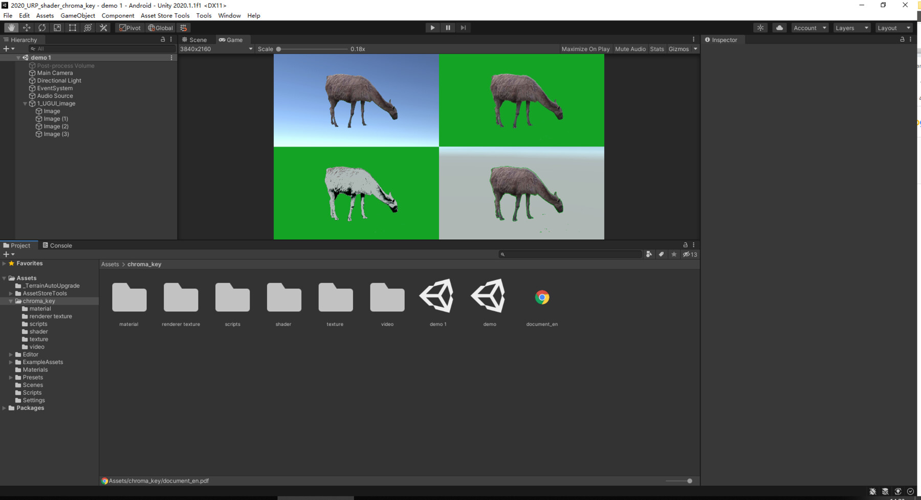 ArtStation - Unity Tool - Chroma Key | Resources