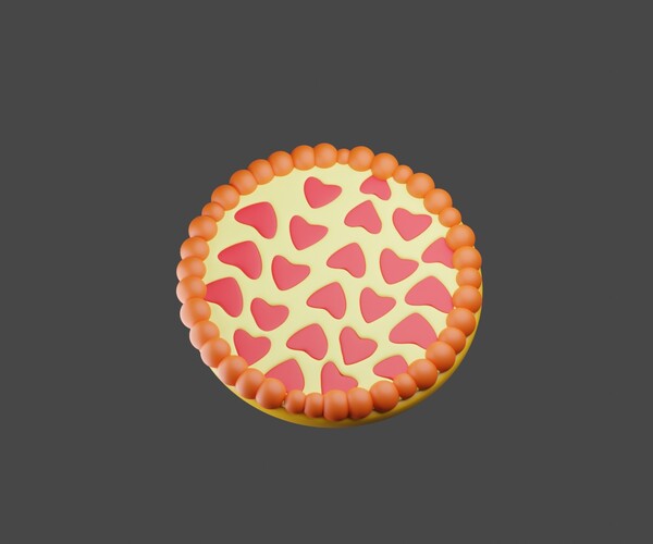 ArtStation - Pie 3D Model | Resources