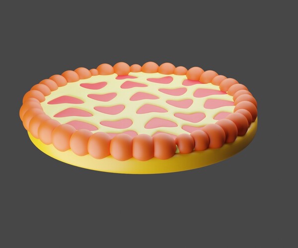 ArtStation - Pie 3D Model | Resources