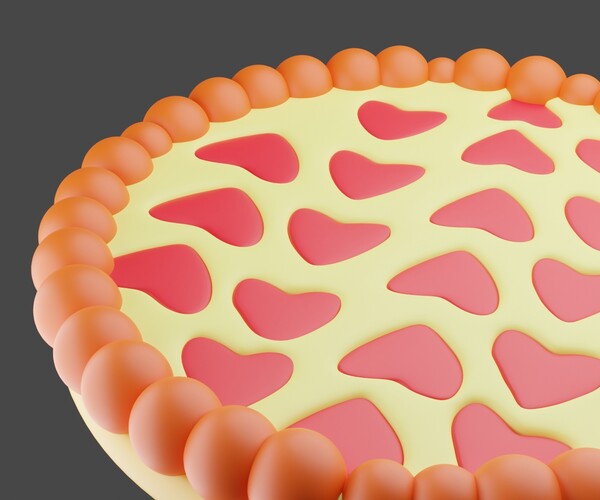 ArtStation - Pie 3D Model | Resources