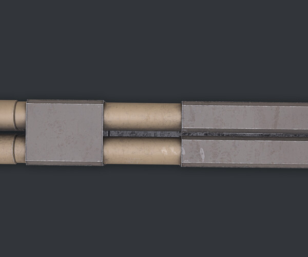 ArtStation - Rocket Launcher Game Ready 11 | Game Assets