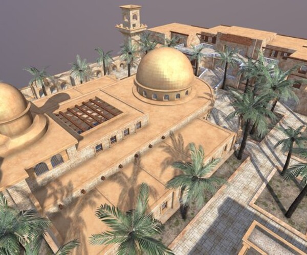 ArtStation - Ancient Arabian Palace | Resources