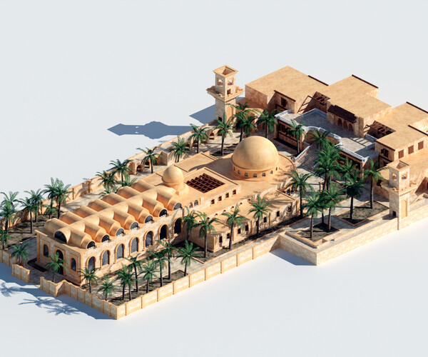 ArtStation - Ancient Arabian Palace | Resources