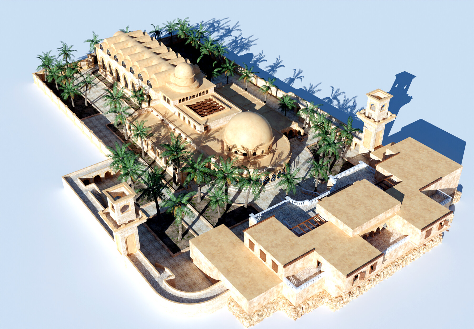ArtStation - Ancient Arabian Palace | Resources