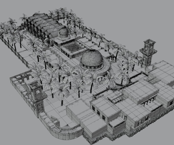 ArtStation - Ancient Arabian Palace | Resources