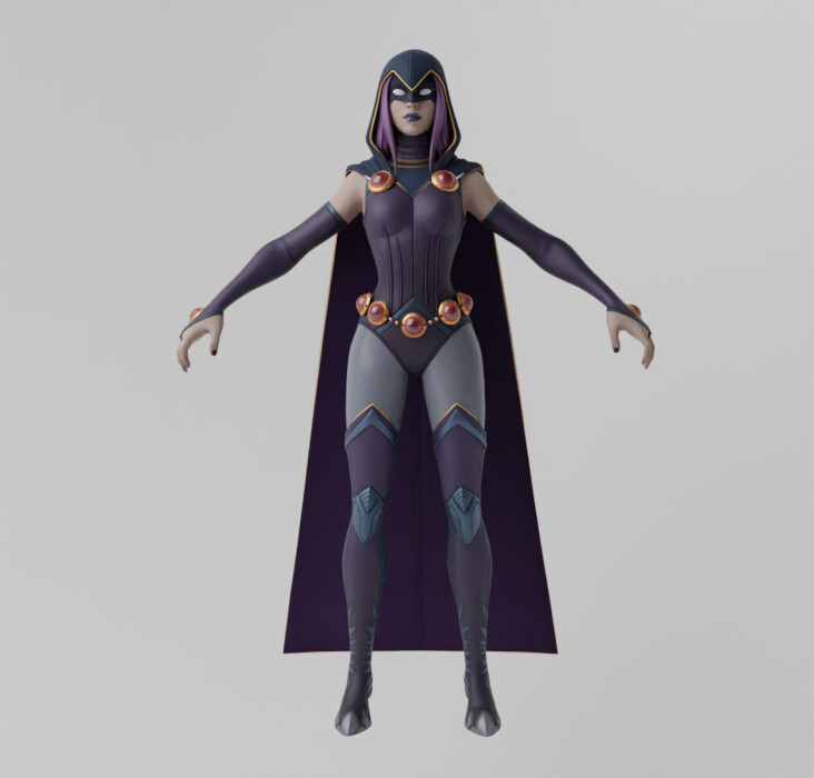 ArtStation - Raven Lowpoly Rigged | Resources