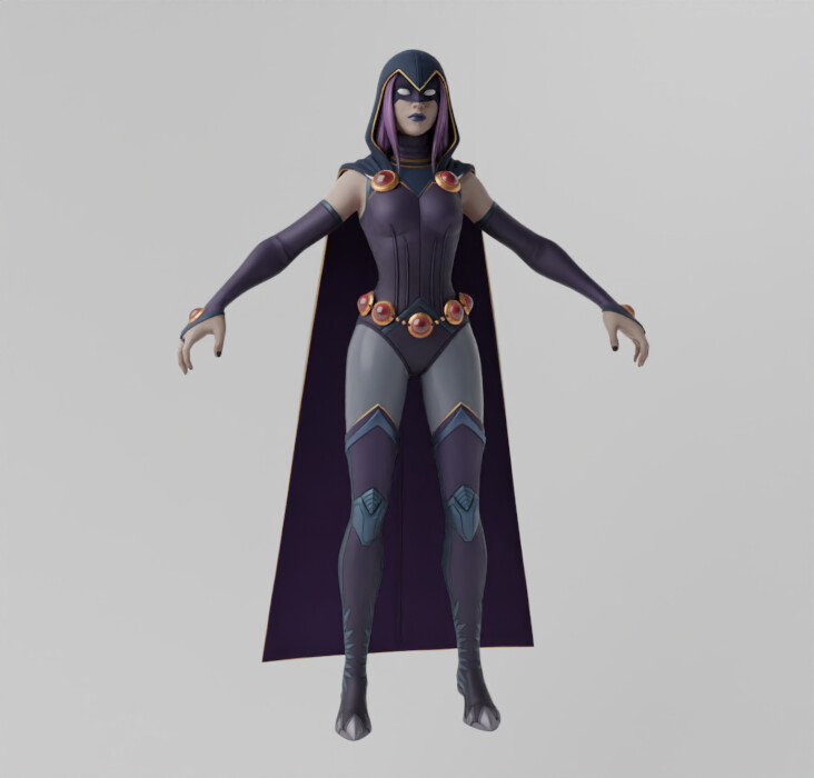 ArtStation - Raven Lowpoly Rigged | Resources
