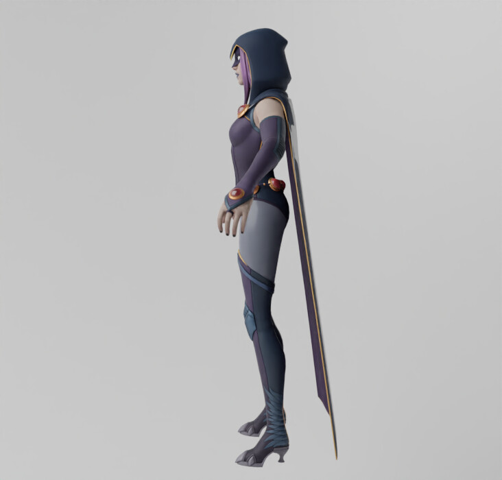 ArtStation - Raven Lowpoly Rigged | Resources