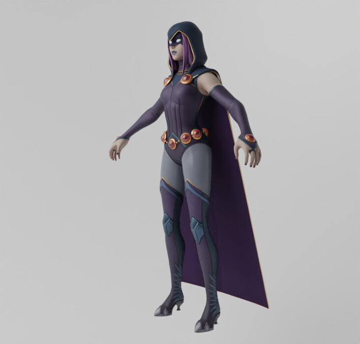 ArtStation - Raven Lowpoly Rigged | Resources