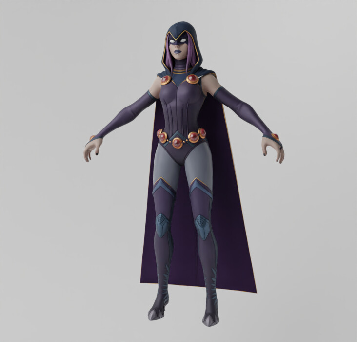 ArtStation - Raven Lowpoly Rigged | Resources