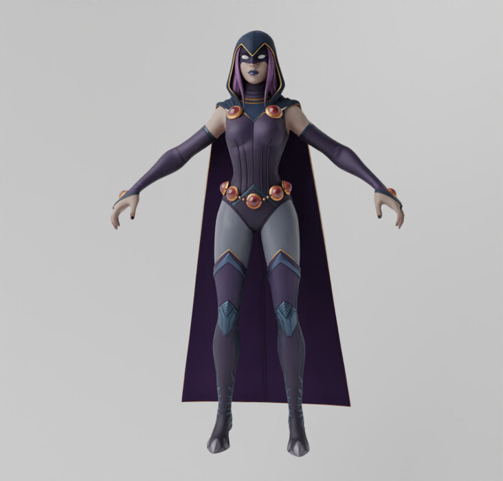 ArtStation - Raven Lowpoly Rigged | Resources