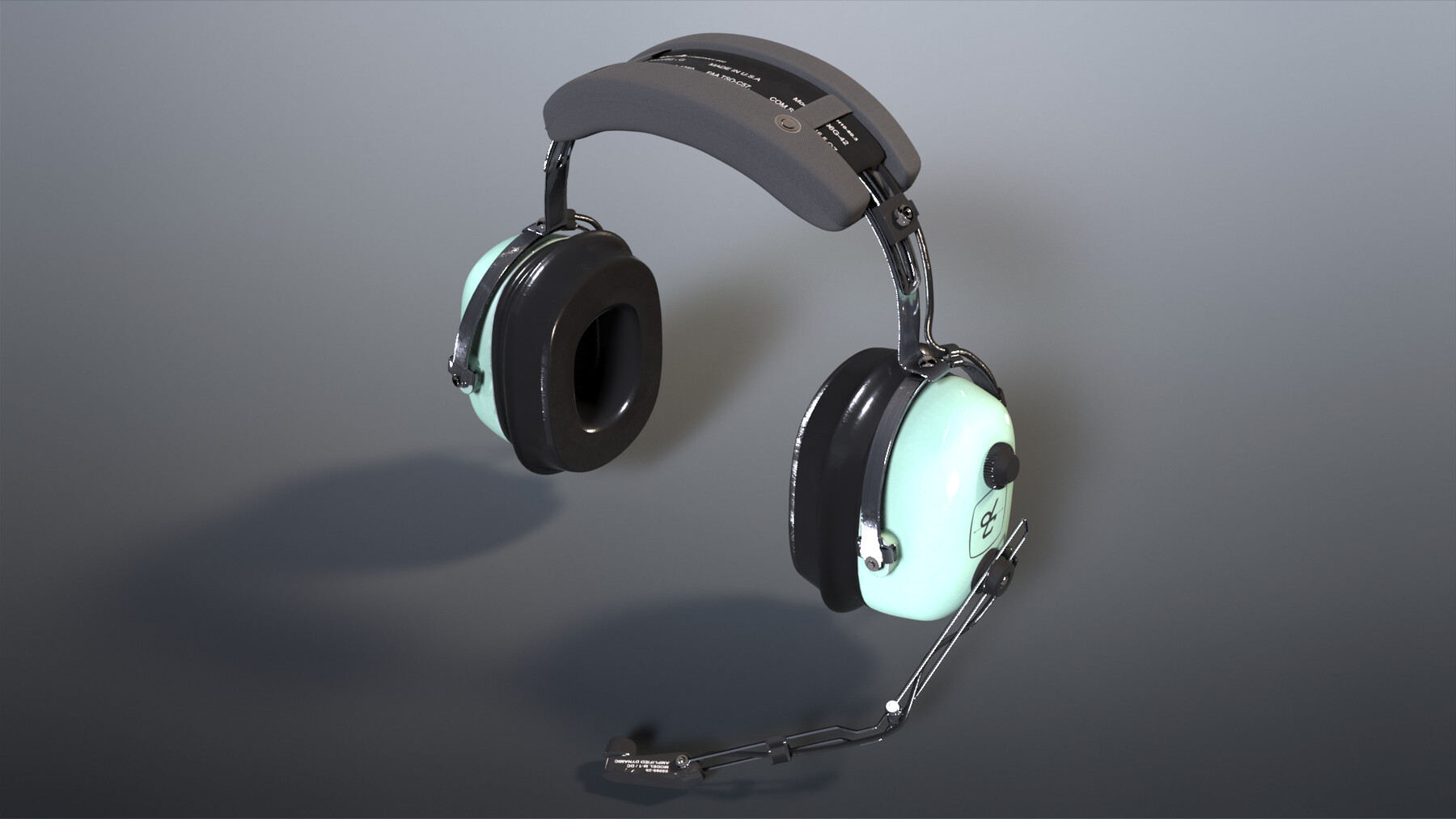 ArtStation - David Clark H10-36 Pilots Headset | Game Assets