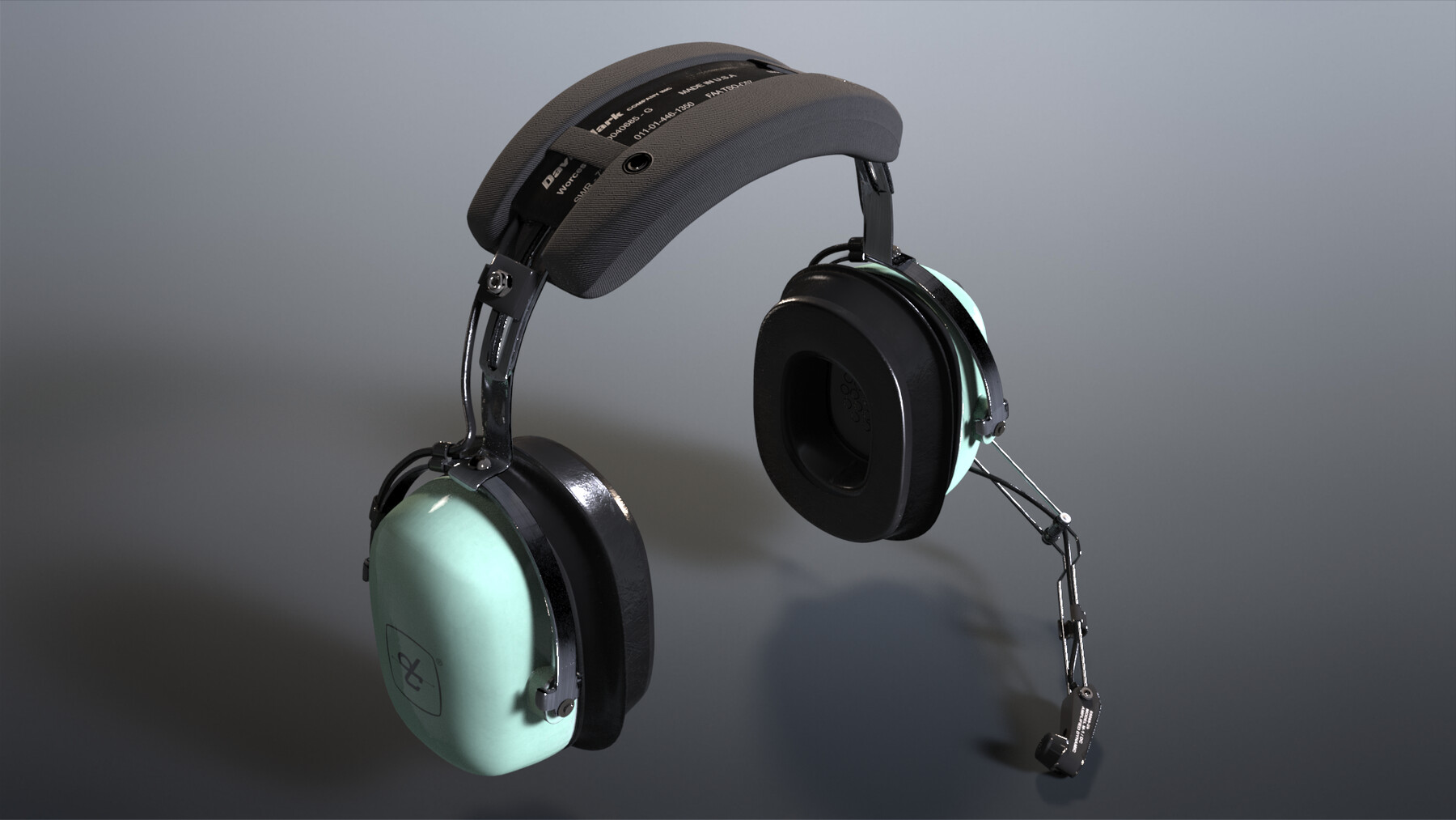 ArtStation - David Clark H10-36 Pilots Headset | Game Assets