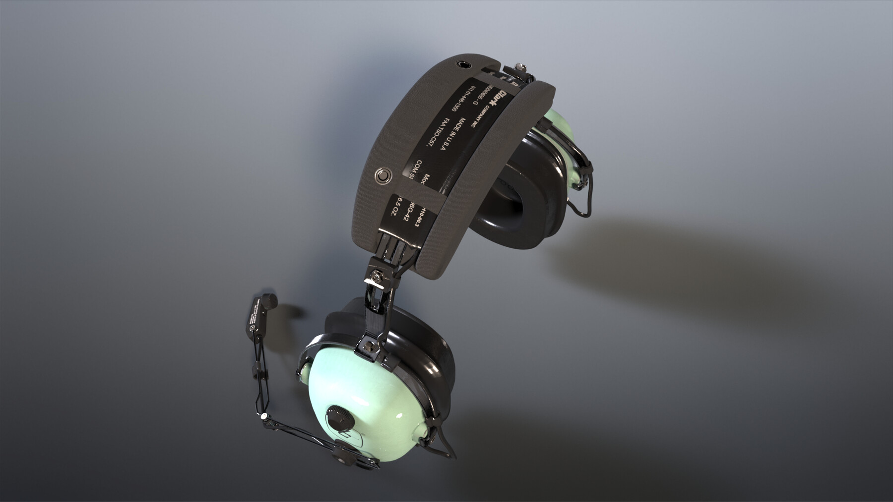 ArtStation - David Clark H10-36 Pilots Headset | Game Assets