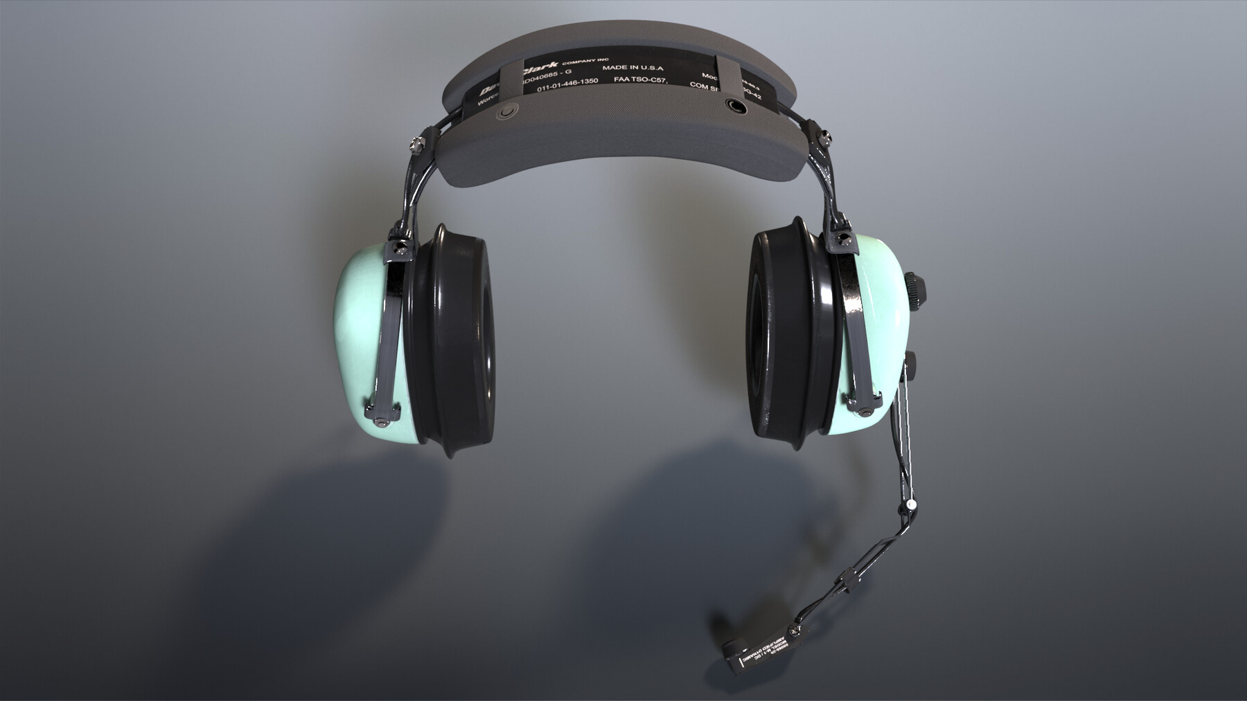 ArtStation - David Clark H10-36 Pilots Headset | Game Assets