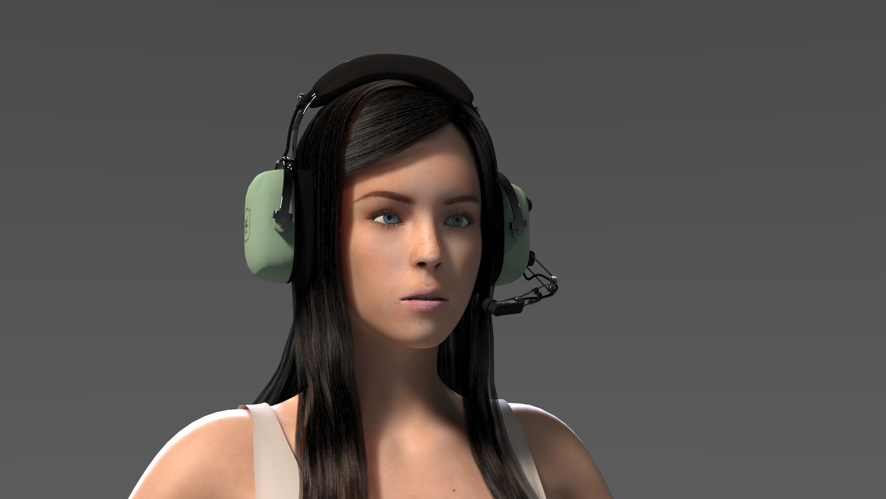 ArtStation - David Clark H10-36 Pilots Headset | Game Assets