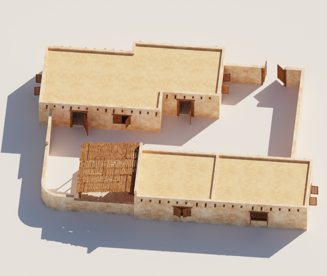 ArtStation - Ancient Desert Houses 7 | Resources
