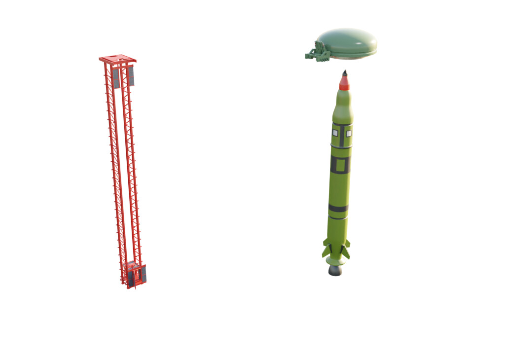 ArtStation - Underground Rocket | Resources