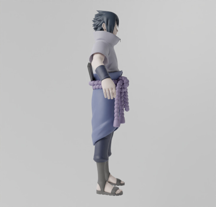 ArtStation - Sasuke Uchiha Lowpoly Rigged | Resources