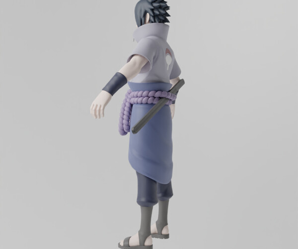 ArtStation - Sasuke Uchiha Lowpoly Rigged | Resources