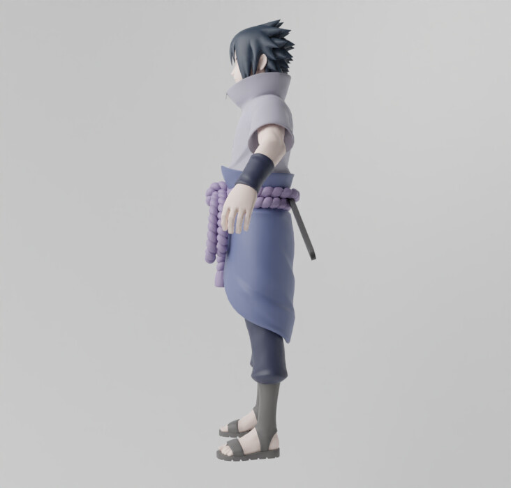 ArtStation - Sasuke Uchiha Lowpoly Rigged | Resources