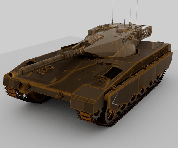 ArtStation - merkava MKI | Resources
