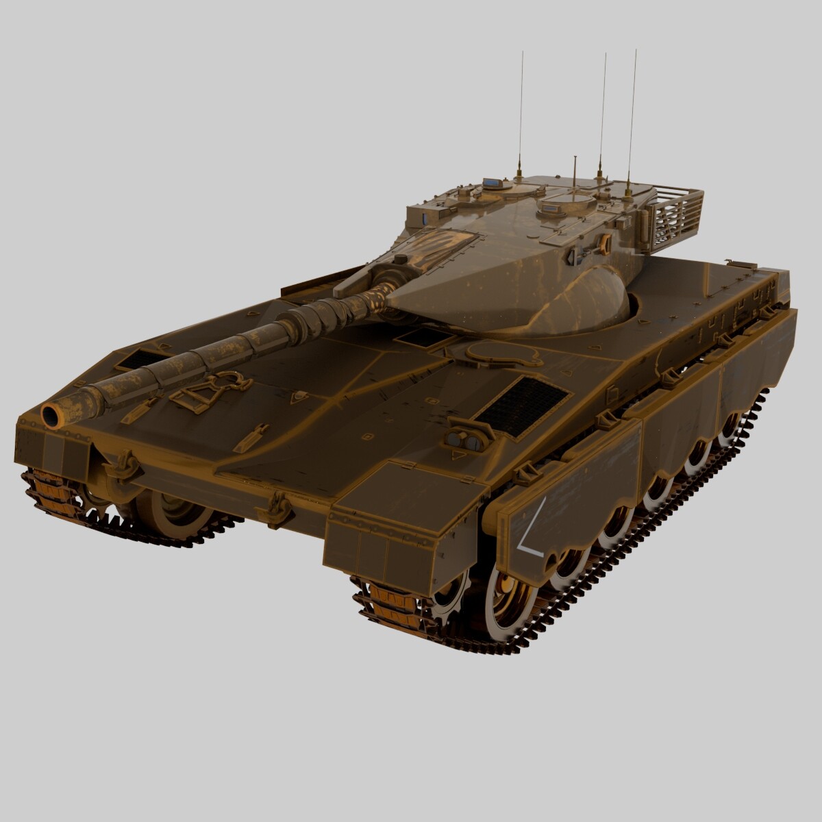 ArtStation - merkava MKI | Resources