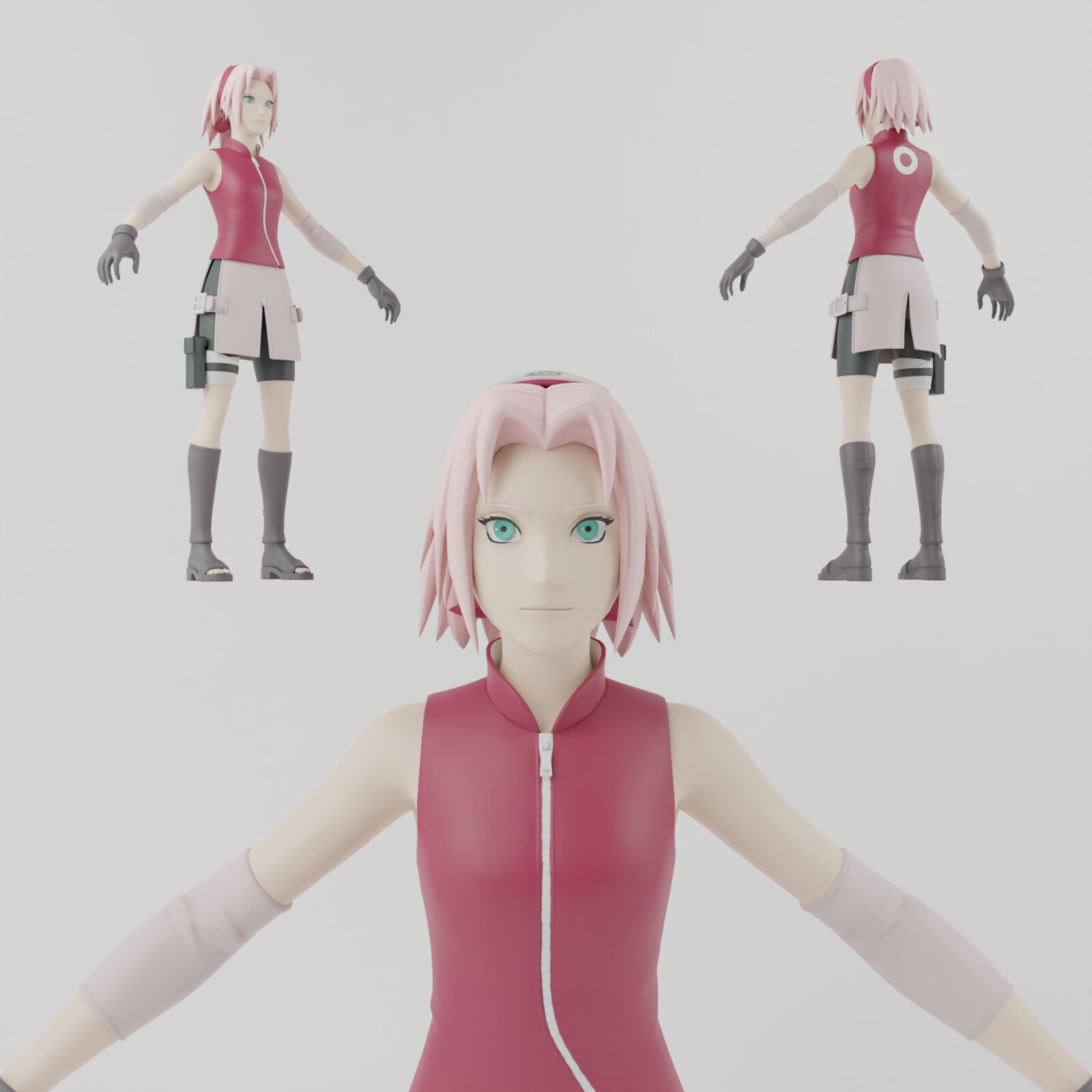 ArtStation - Sakura Lowpoly Rigged | Resources