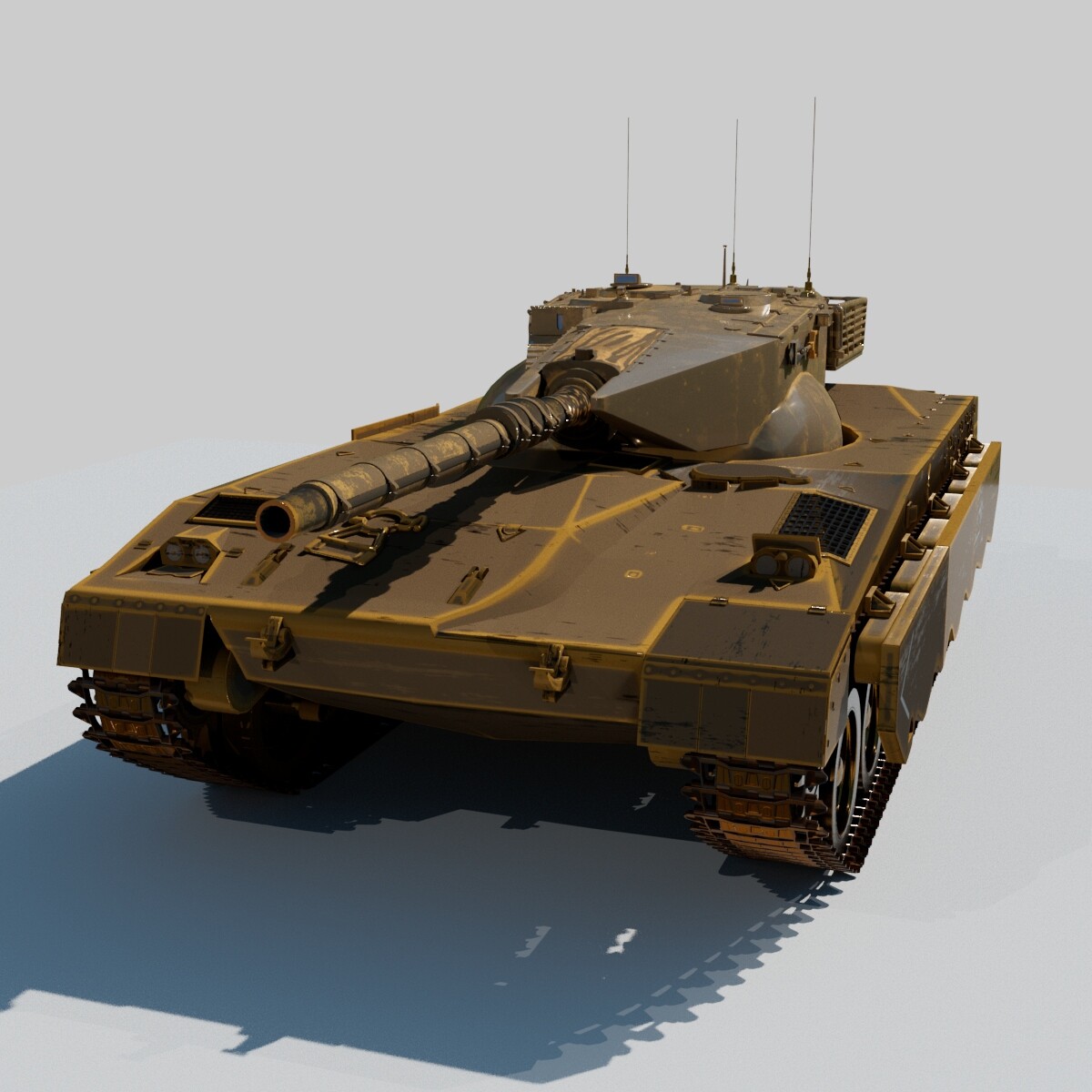 ArtStation - merkava MKI | Resources