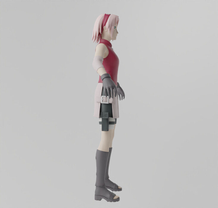 ArtStation - Sakura Lowpoly Rigged | Resources