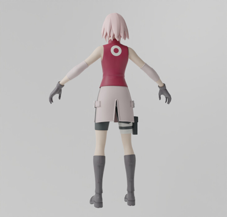 ArtStation - Sakura Lowpoly Rigged | Resources