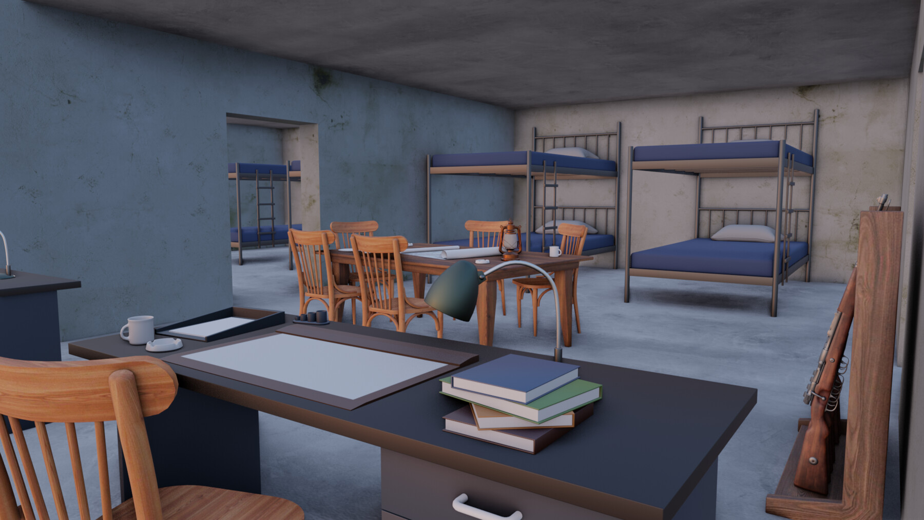 ArtStation - ww2 trench pack | Game Assets